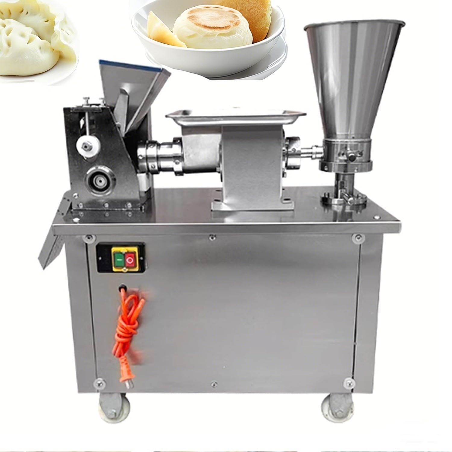 4800pcs/h Commercial Dumpling Maker Machine Stainless Steel Wrapper ...