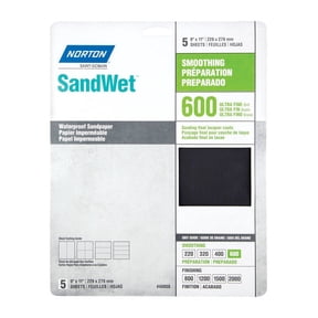 600 grit sandpaper