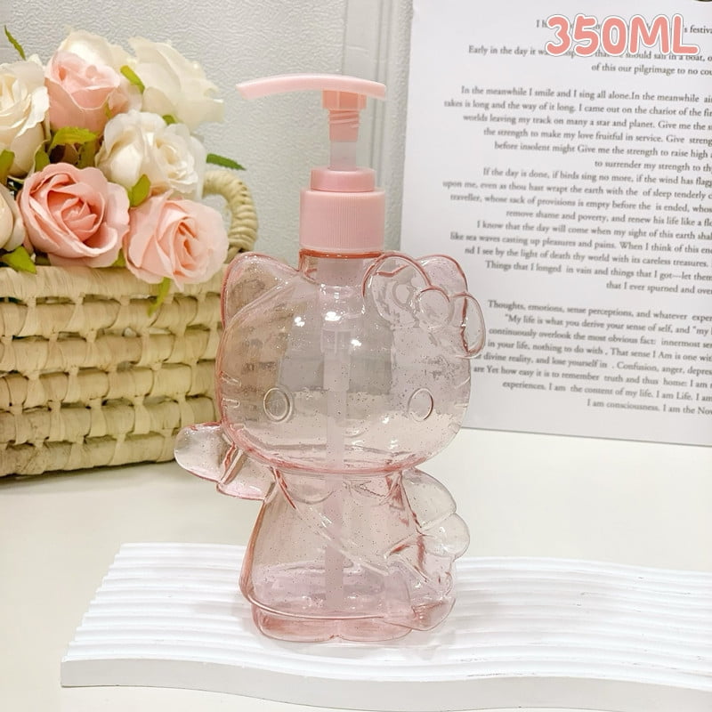 480ML Hello Kitty My Melody Spray Bottle Anime Sanrios Garden Water ...