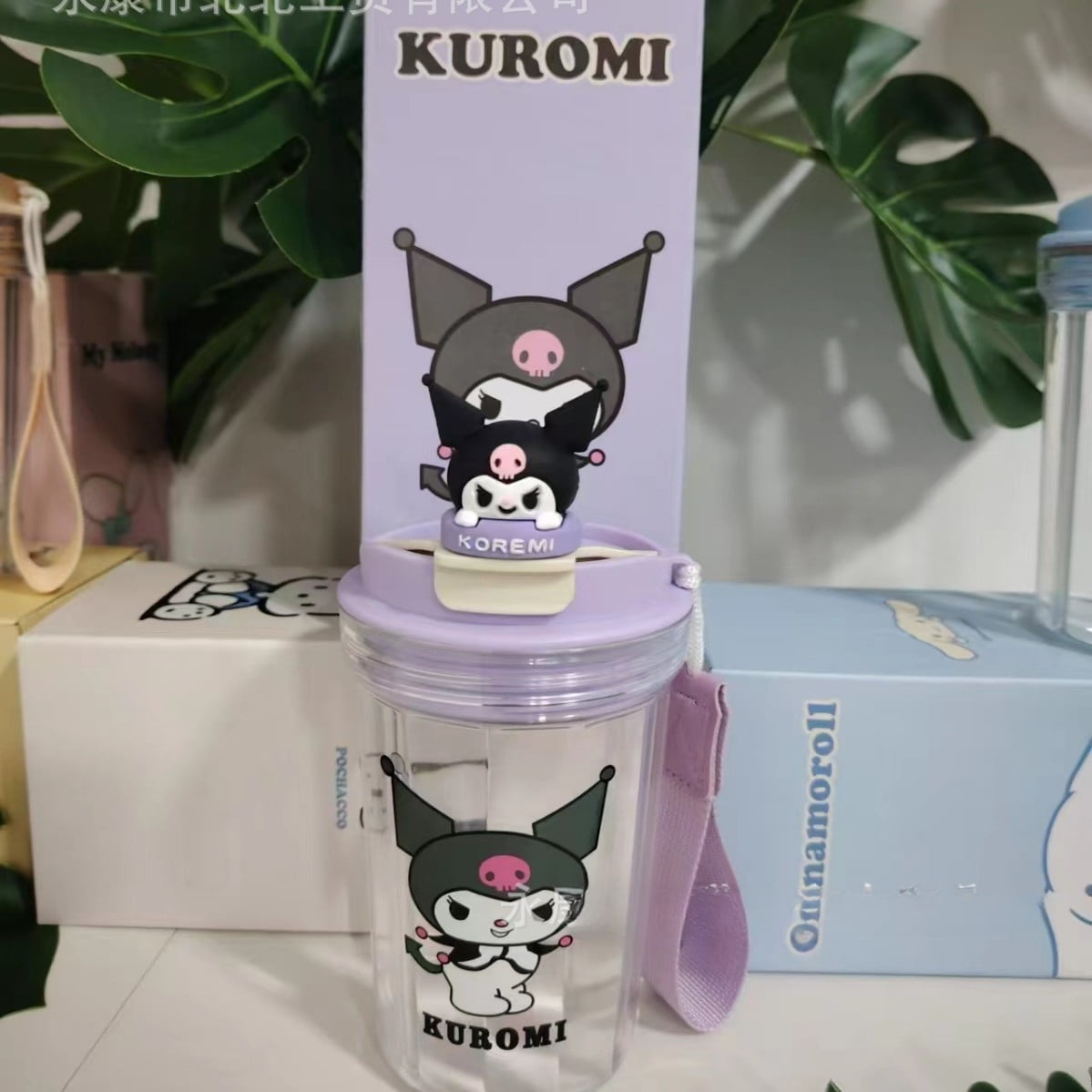 480ML Kuromi KT Cinnamoroll new insulated cup water cup high appearance level coffee cup ...