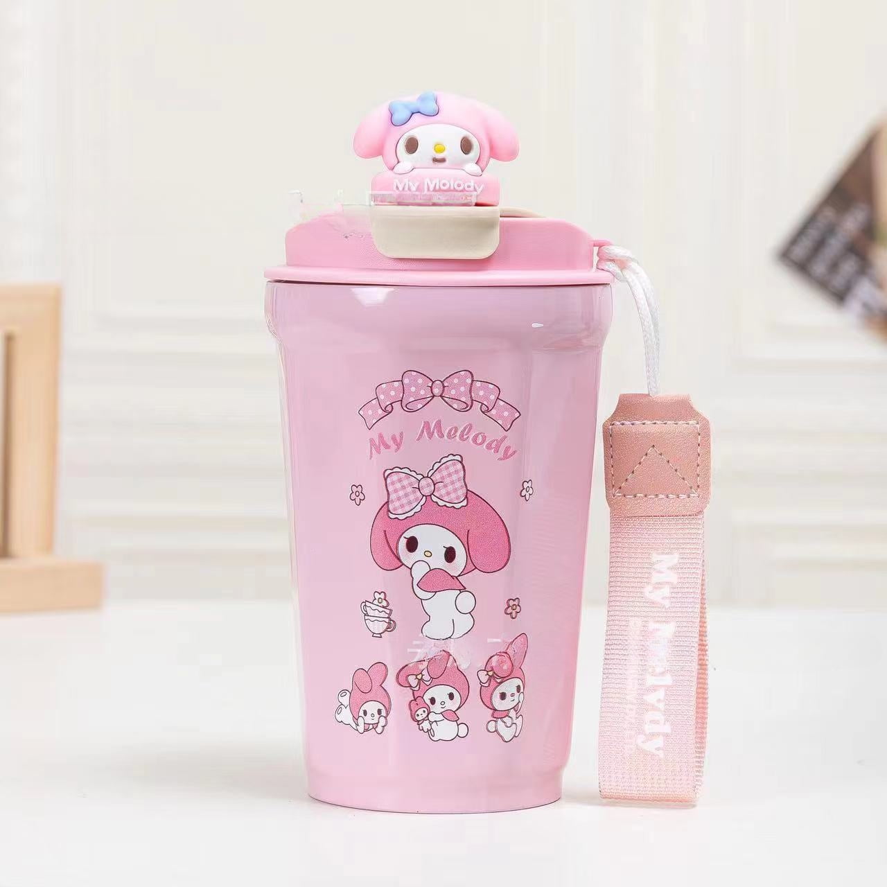 480ML Kuromi KT Cinnamoroll new insulated cup water cup high appearance level coffee cup ...