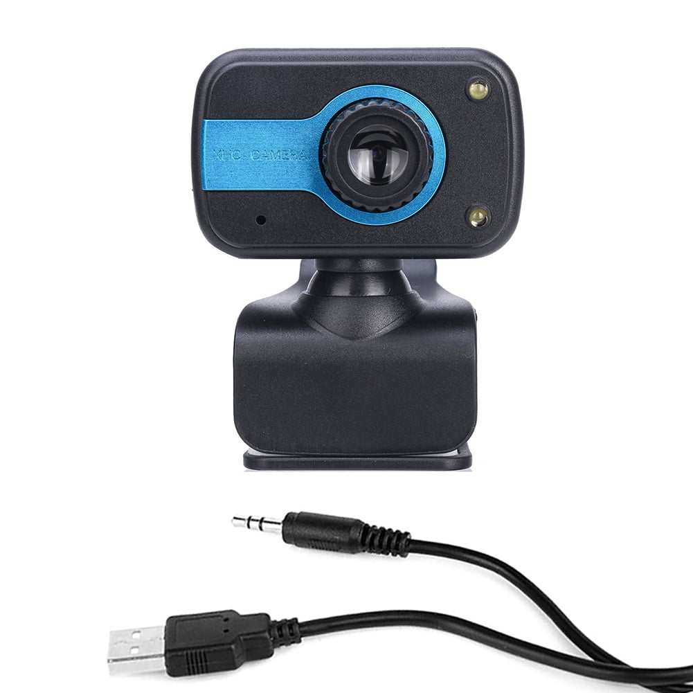 480P Webcam with Microphone USB Desktop Laptop Camera Conference Video ...