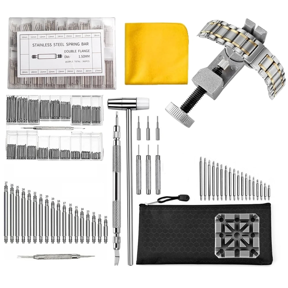 480PCS Watch Link Removal Tool Kit, Watch Band Tool for Watch Repair ...