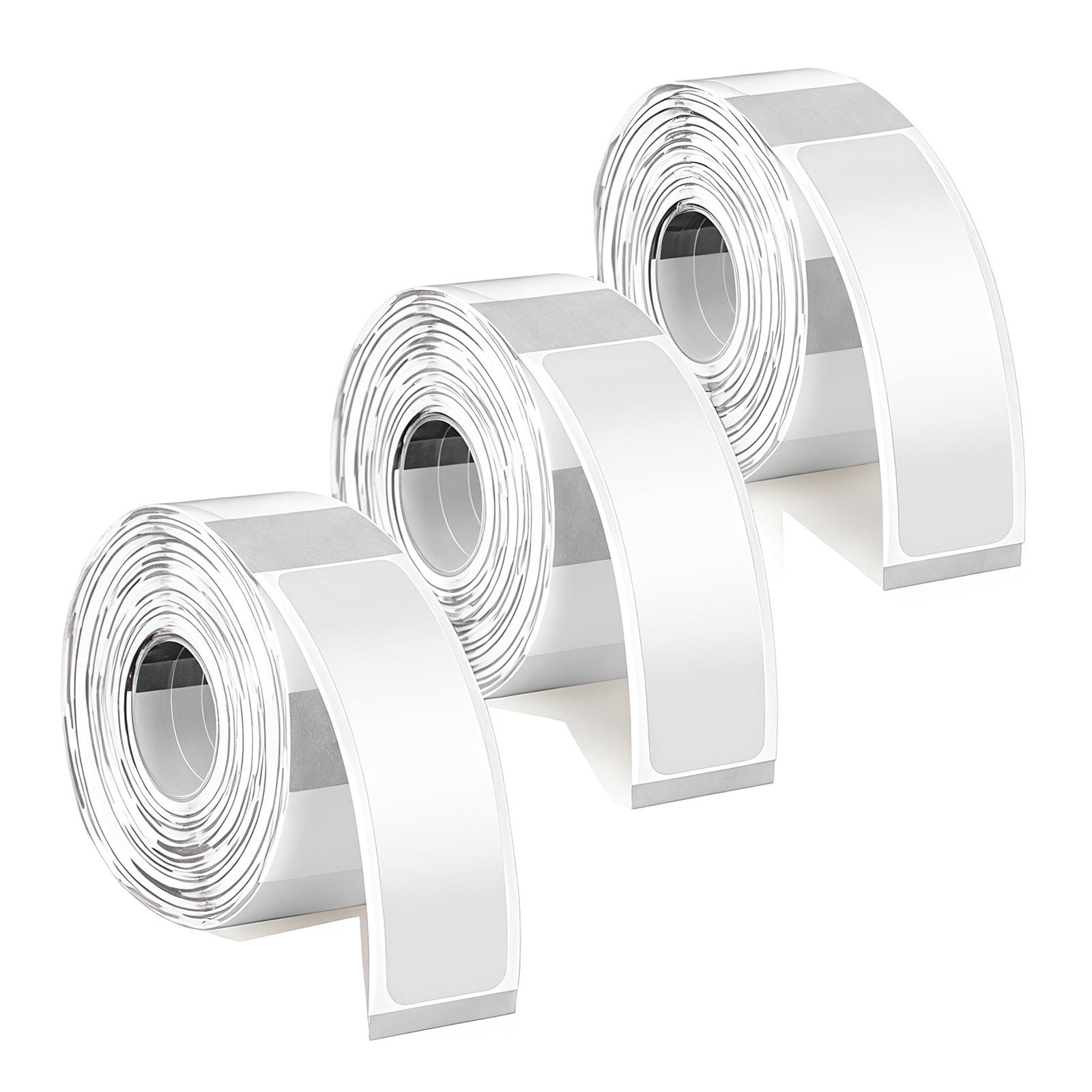 480Pcs Retangular Thermal Label 12x40mm Clear Name Label Water ...