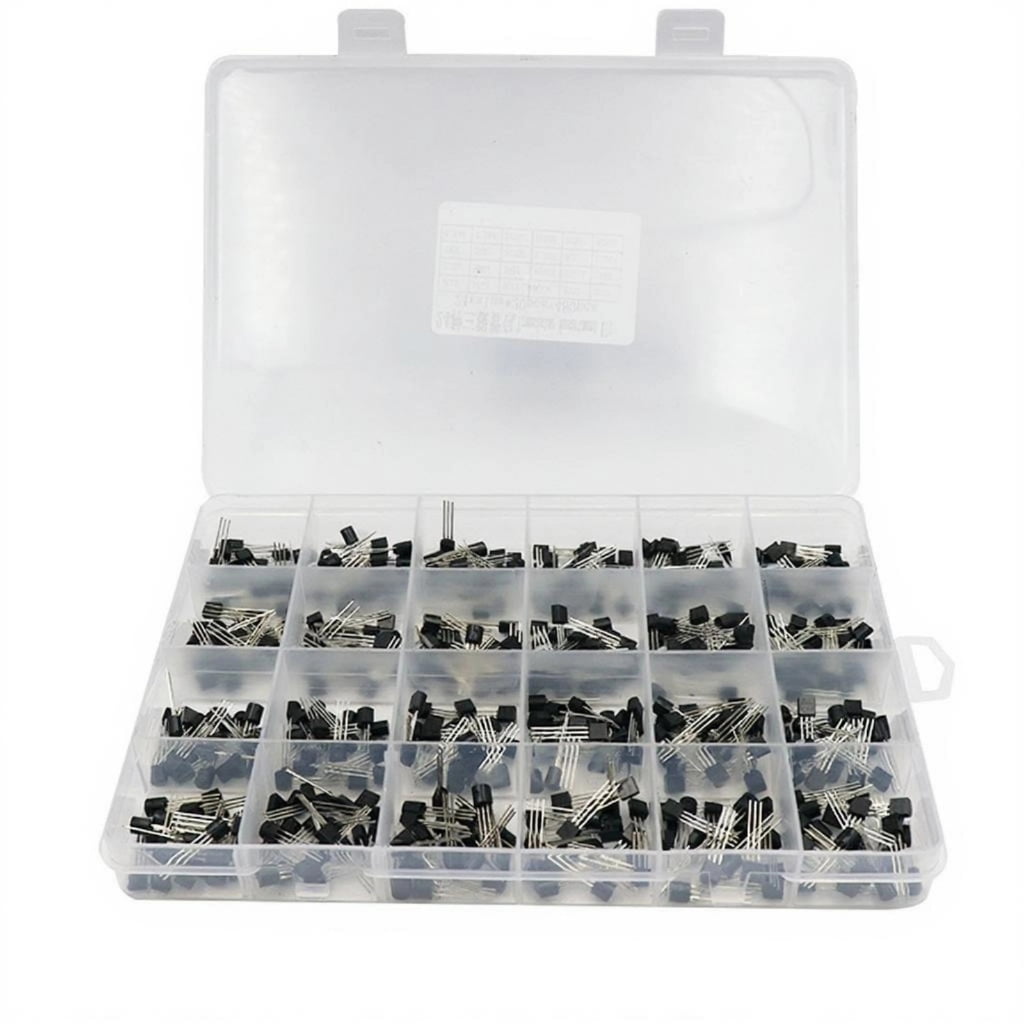 480Pieces Transistors for Electronic Making and Repair Featuring 24 ...