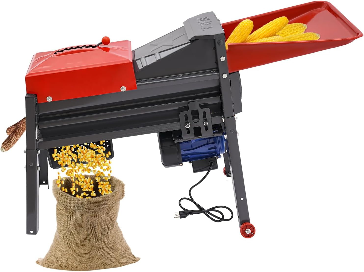 480W Electric Corn Threshing Machine, Automatic Dry Corn Sheller ...