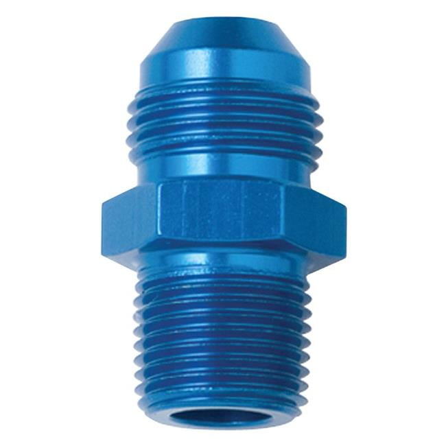 481613 0.5 in. MPT x -12 AN Straight Adapter Fitting - Walmart.com