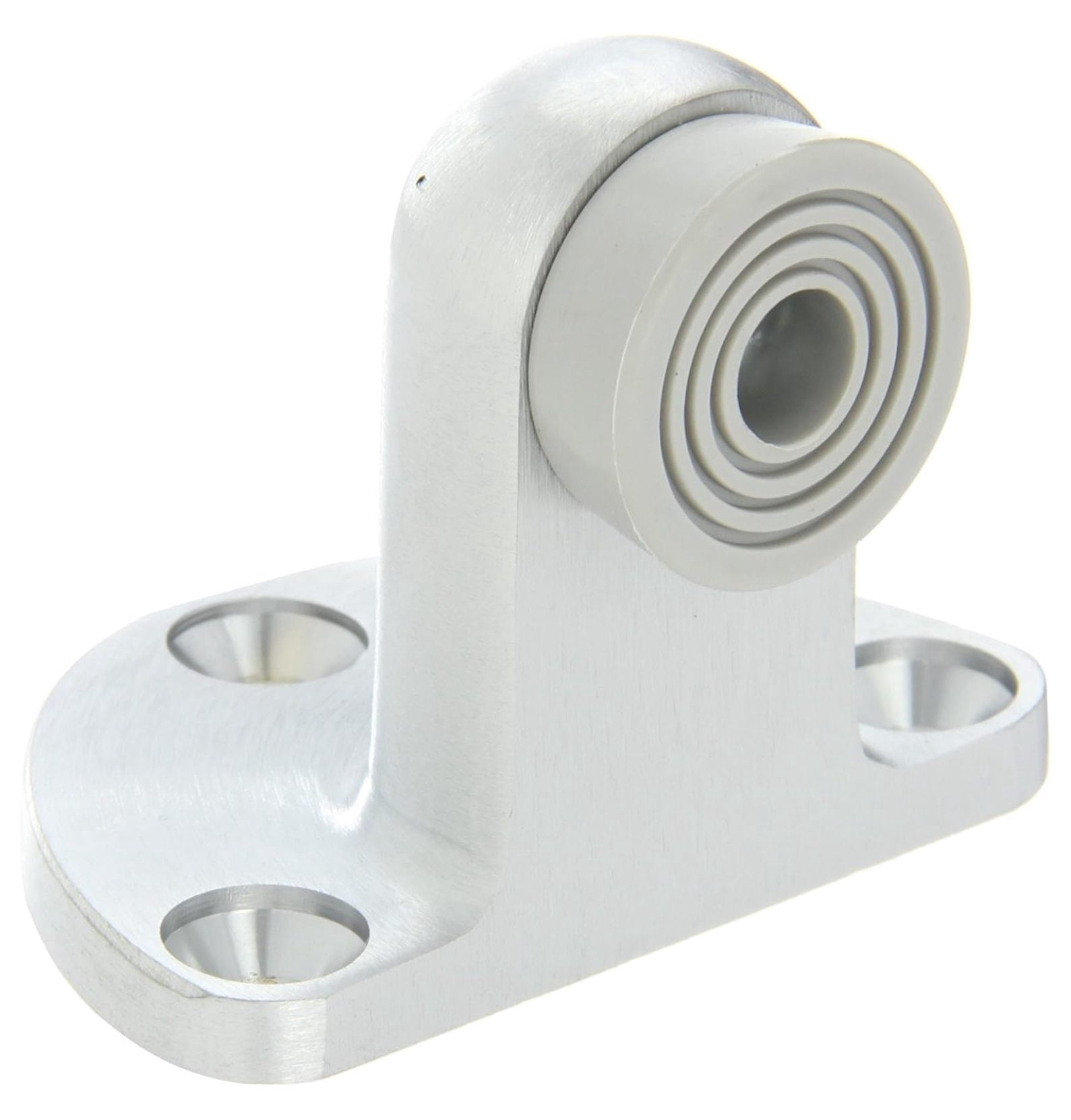 481H.26D Brass Door Stop, #12-24 x 1" FH Fastener with Lead Anchors, 2 ...