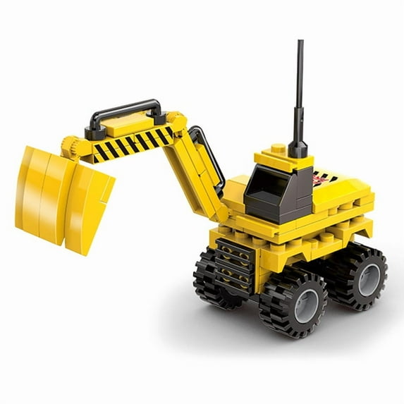 482pcs 6 in 1 Transformation City Car Technical Ambulance Vehicles Fire ...