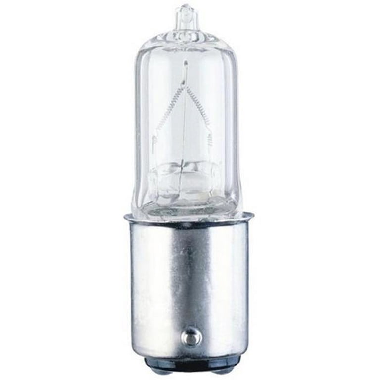 50 Watt T3 Halogen Bulb Satco S3179 5 Watt 50 Lumens T3 Halogen G4