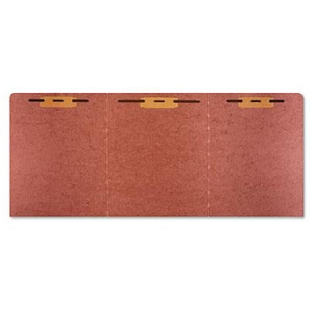 4840001 7530014840001 Letter Size Heavy-Duty Tri-Fold File Folder Red ...
