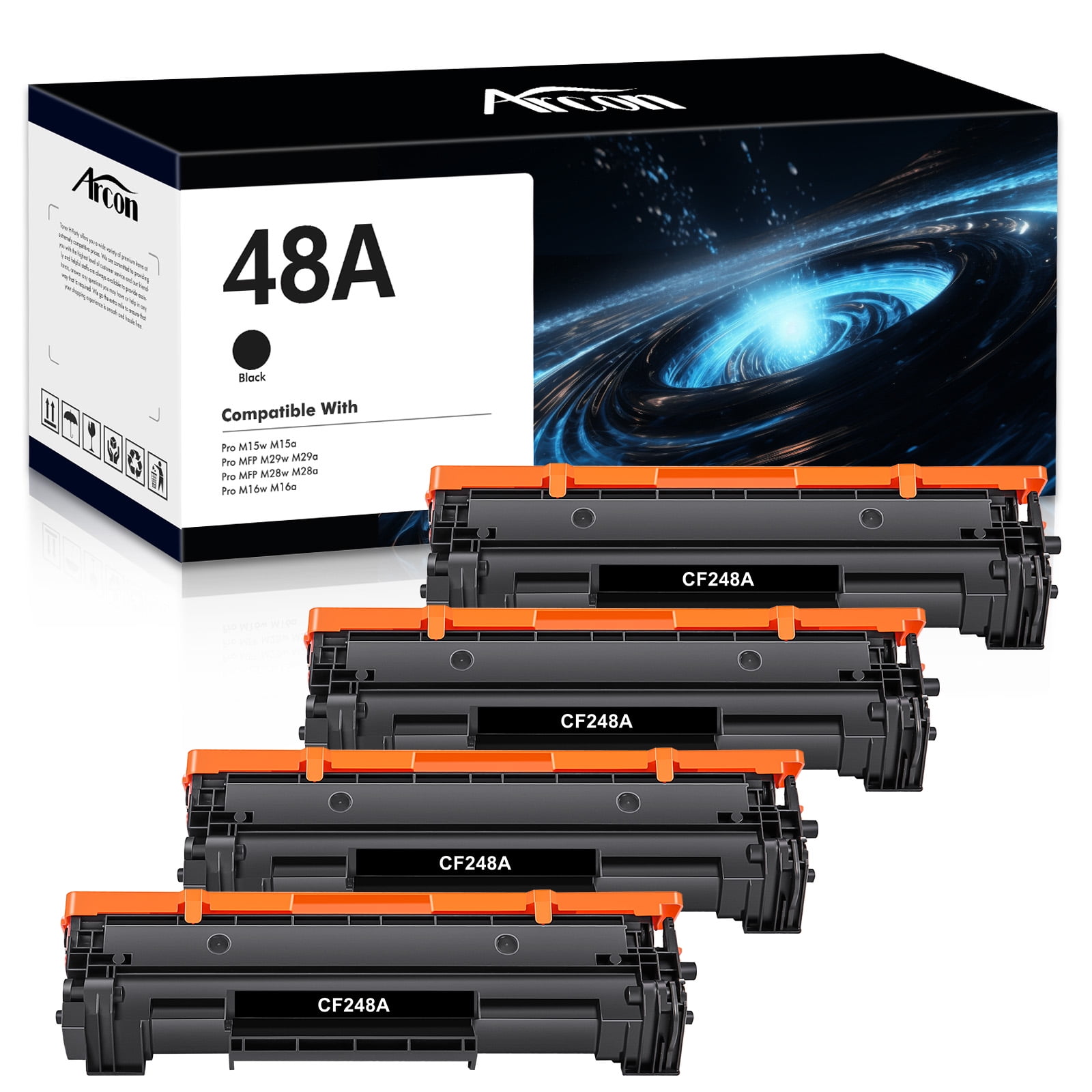 48A Toner Cartridge Compatible for HP 48A CF248A 248A Toner Cartridge ...