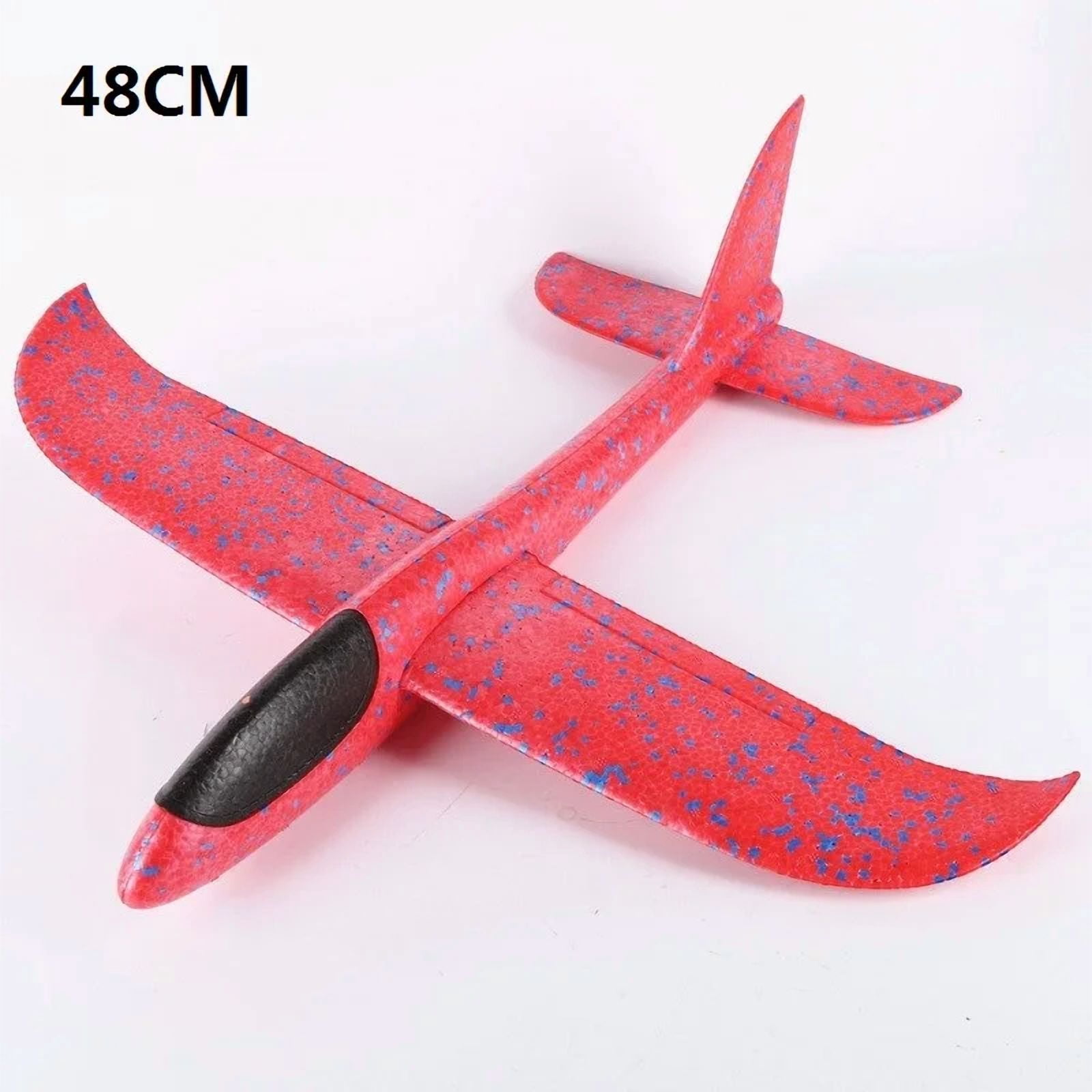 48CM Large EPP Foam Hand Throwing Aircraft Gyratory Stunt Pressure ...