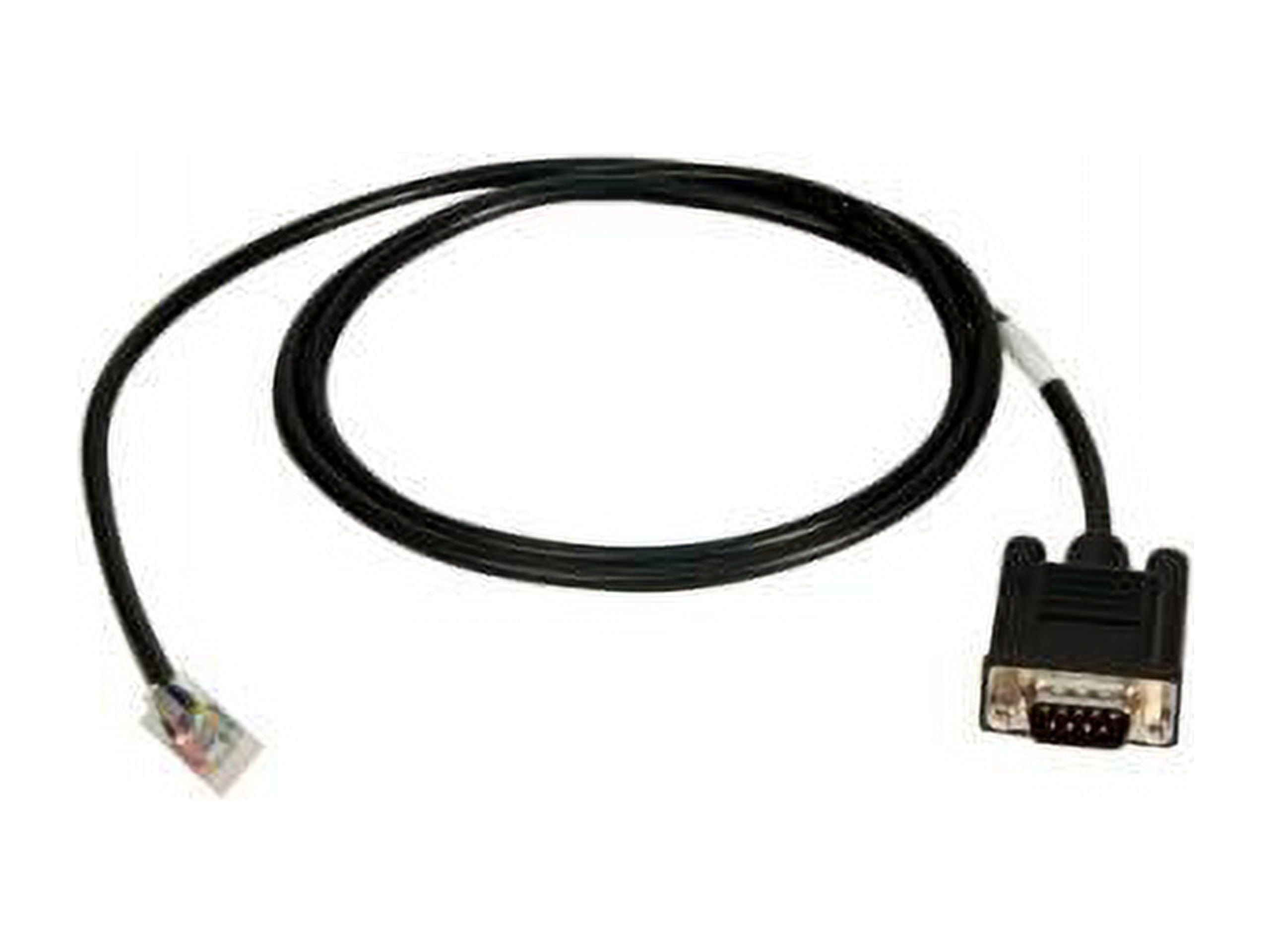 Digi International Model 76000240 4 ft RJ45 to DB9 Cable Male to Male ...