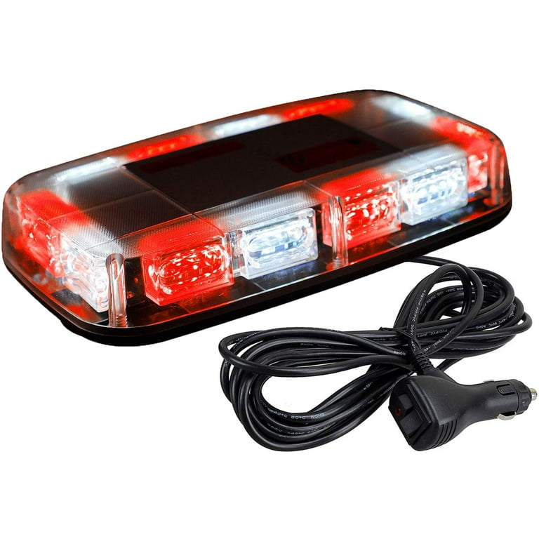 Safety Strobe Lights Magnetic Base ASPL 48LED Roof Top Strobe Lights,