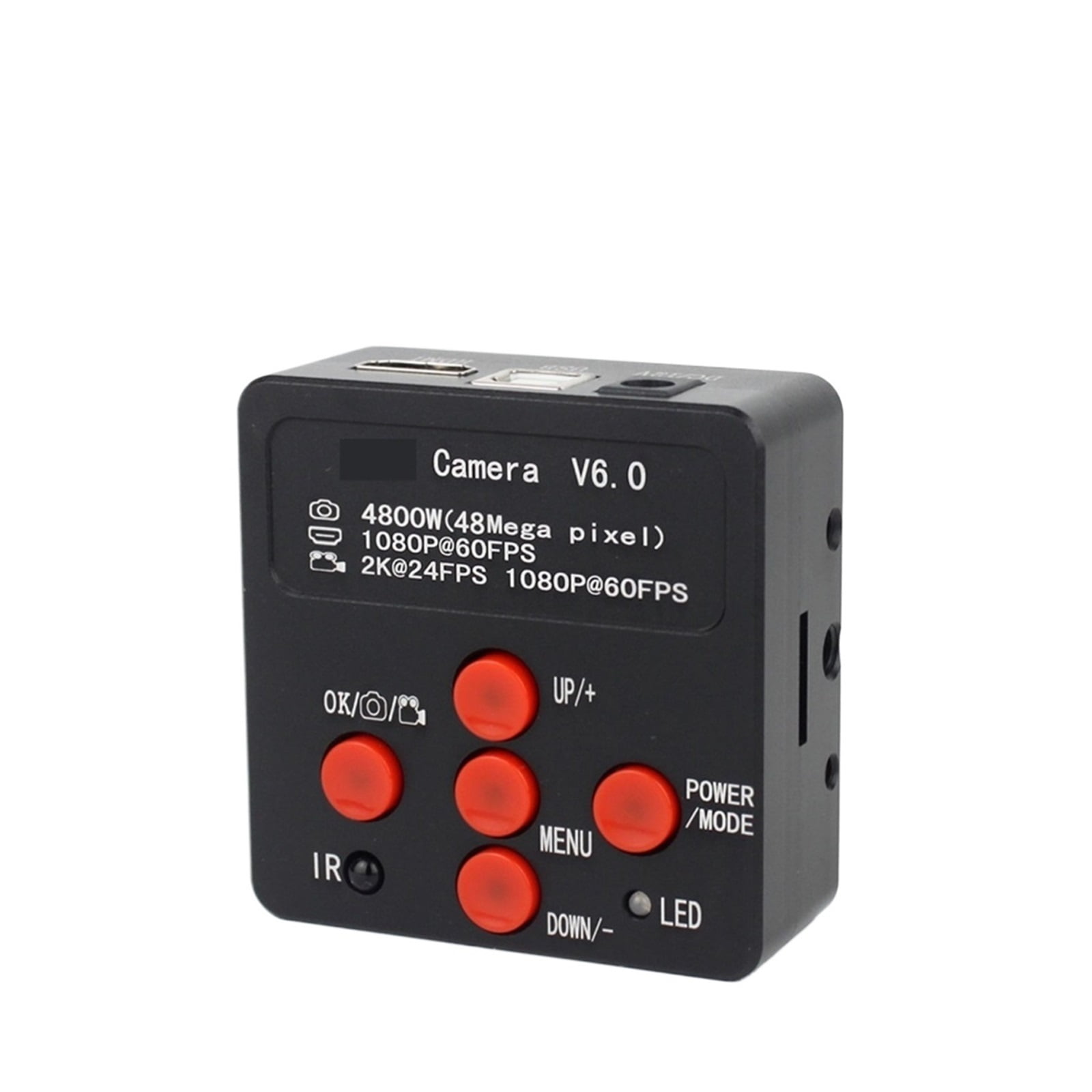 48MP 2K 60PSF USB Video Microscope Camera 150X Lens Electronic ...