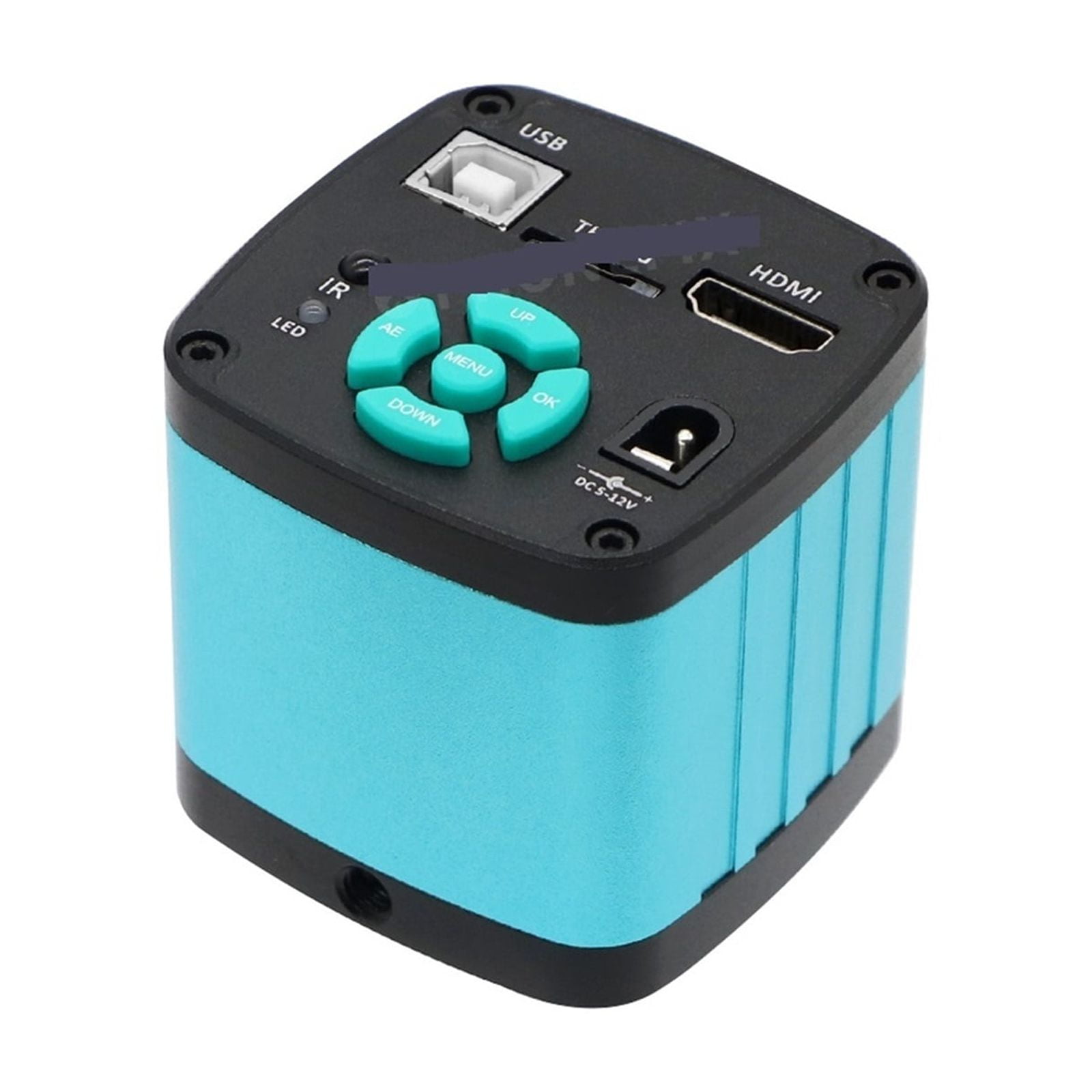 48MP 4K 1080P USB Industrial Video Digital Microscope Camera 1-130X ...