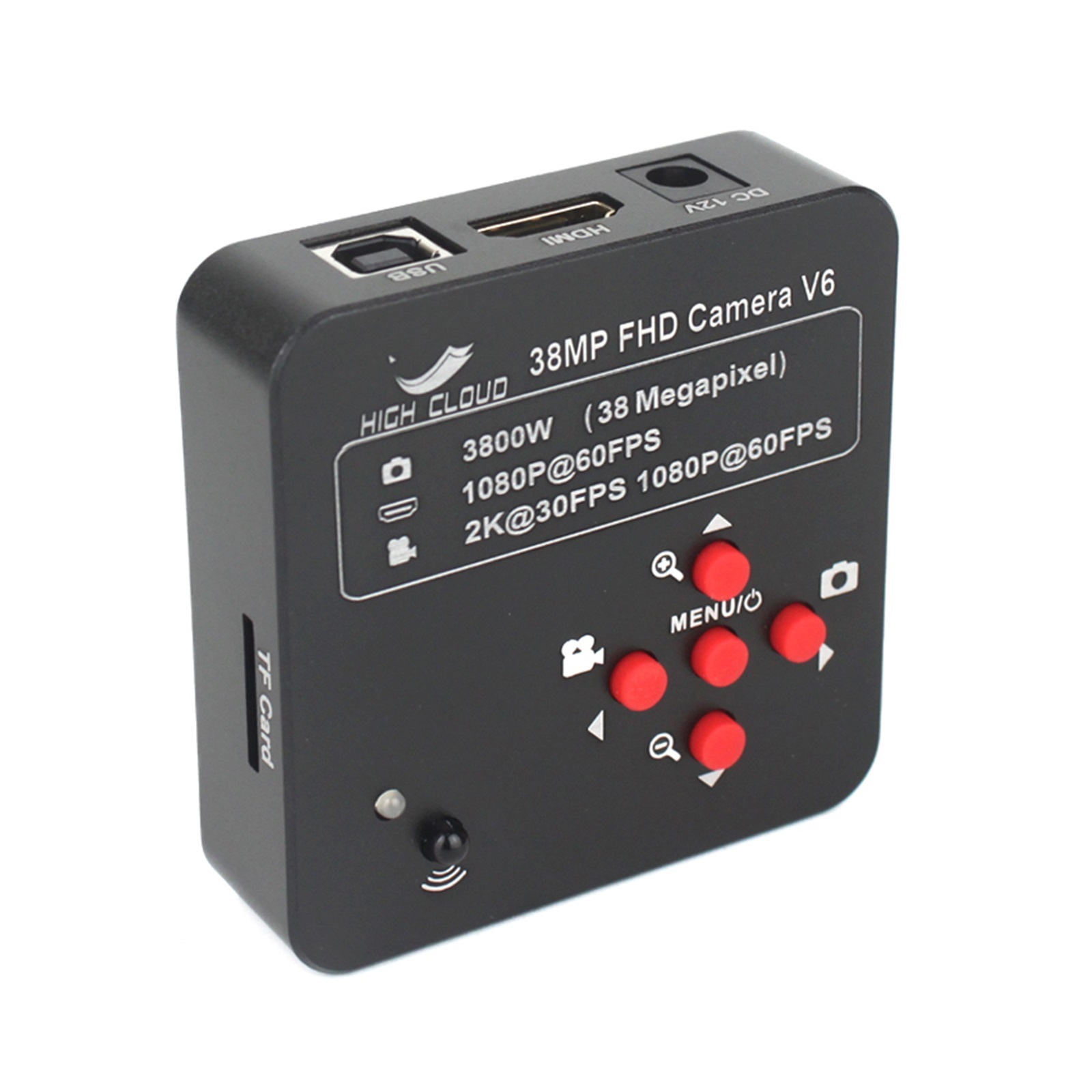 48MP 4K 2K 1080P 60FPS Industry Video Microscope Camera HDMI-compatible ...