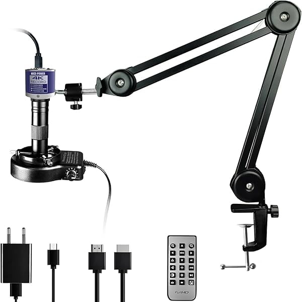 48MP 4K Digital Microscope Camera with 150X Zoom C-Mount Lens - Walmart.com