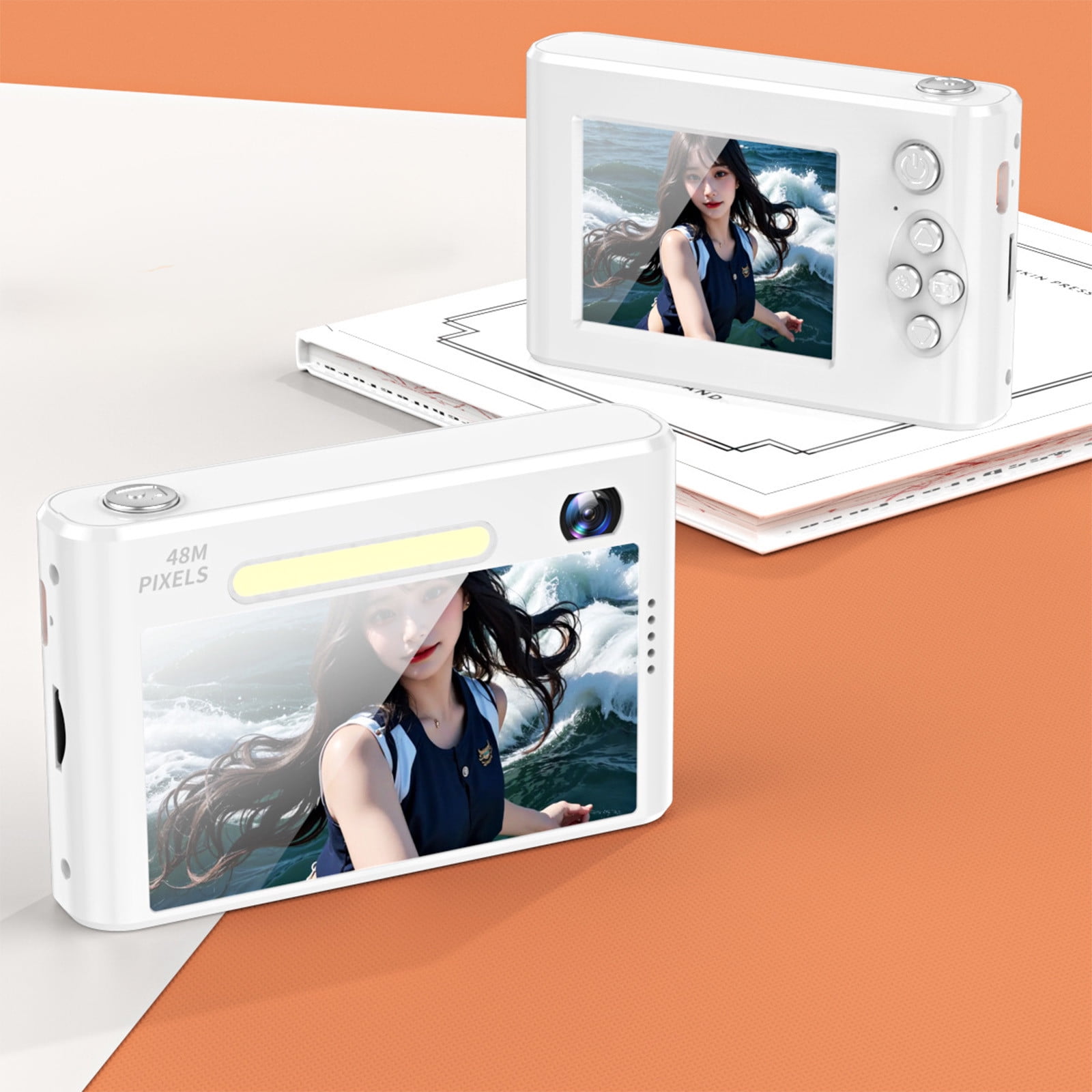 48MP HD Digital Camera 2.4in IPS Screen Take Photos and Videos Travel ...