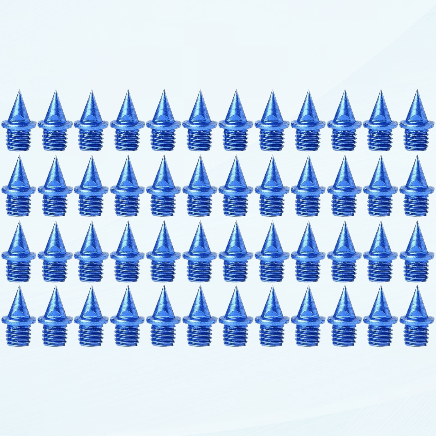 48PCS Carbon Steel Track Spikes 1/4 Inch Lighter Weight Spikes for ...