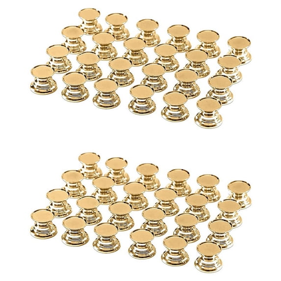 48PCS DIY Crystal Epoxy Resin Drawer Knob Base, Drawer Handle ...
