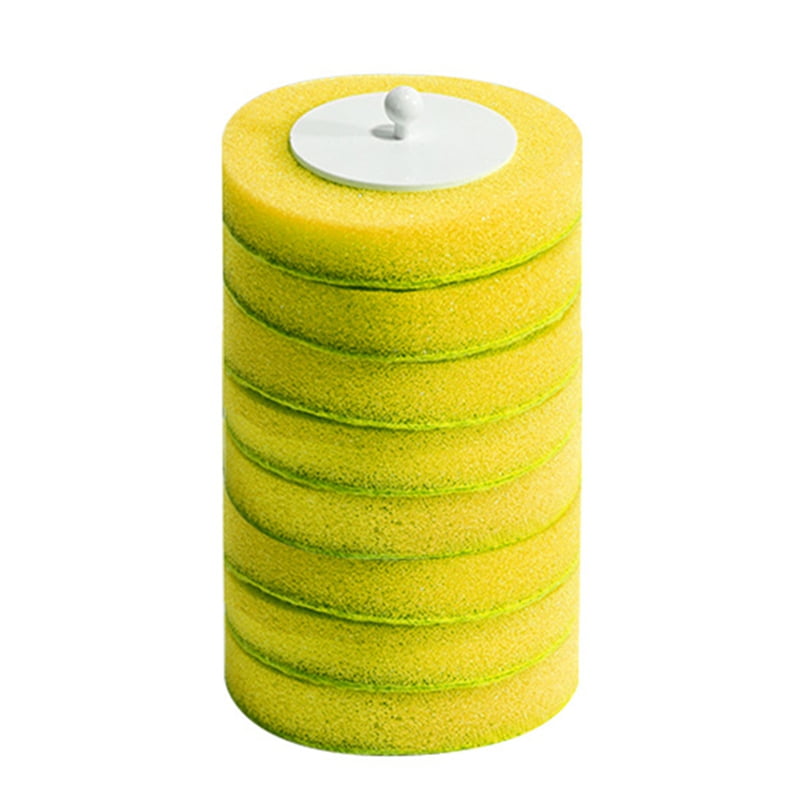 48PCS Disposable Toilet Brush Refills No Dead Angle Foam Cleaning ...