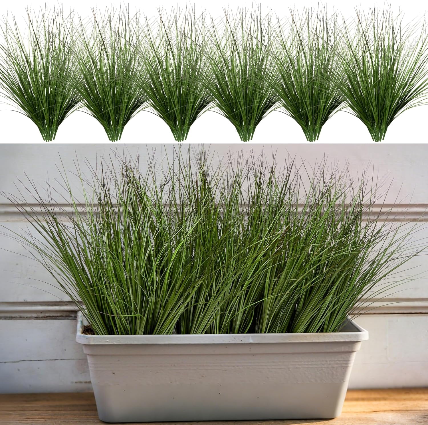 Fake Plants Artificial Wheat Grass ery Plastic Plants Fake Grass ...