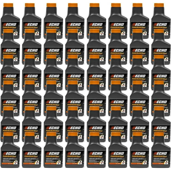 48PK Echo Oil 2.6 oz Bottles 2 Stroke Cycle Mix for 1 Gallon - Power Blend 6450001 - Walmart.com