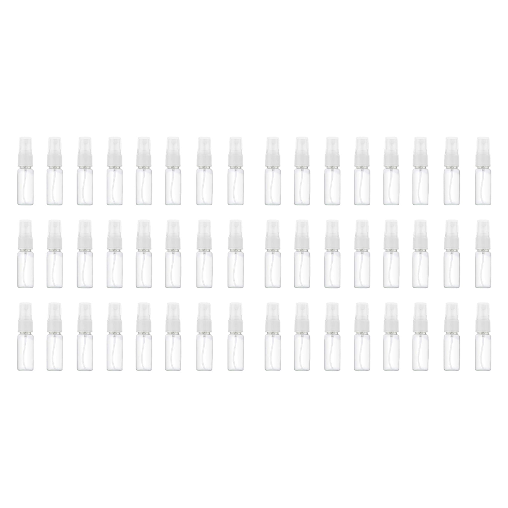 48Pcs 20Ml Transparent Empty Bottles Portable Refillable Fine Mist ...