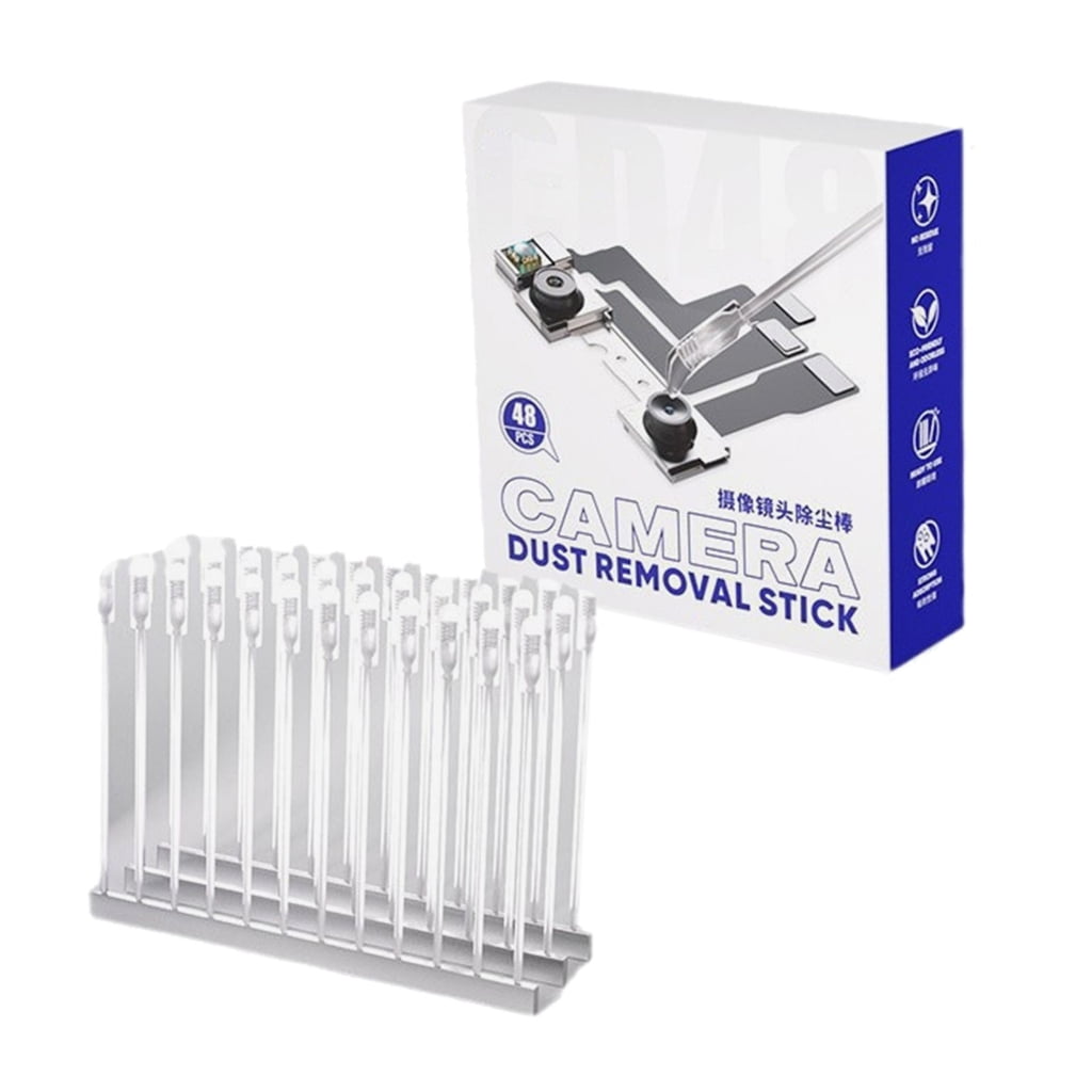 48Pcs Mechanic Camera Portable Lens Cleaner Resin Synthetic Stick Dust ...