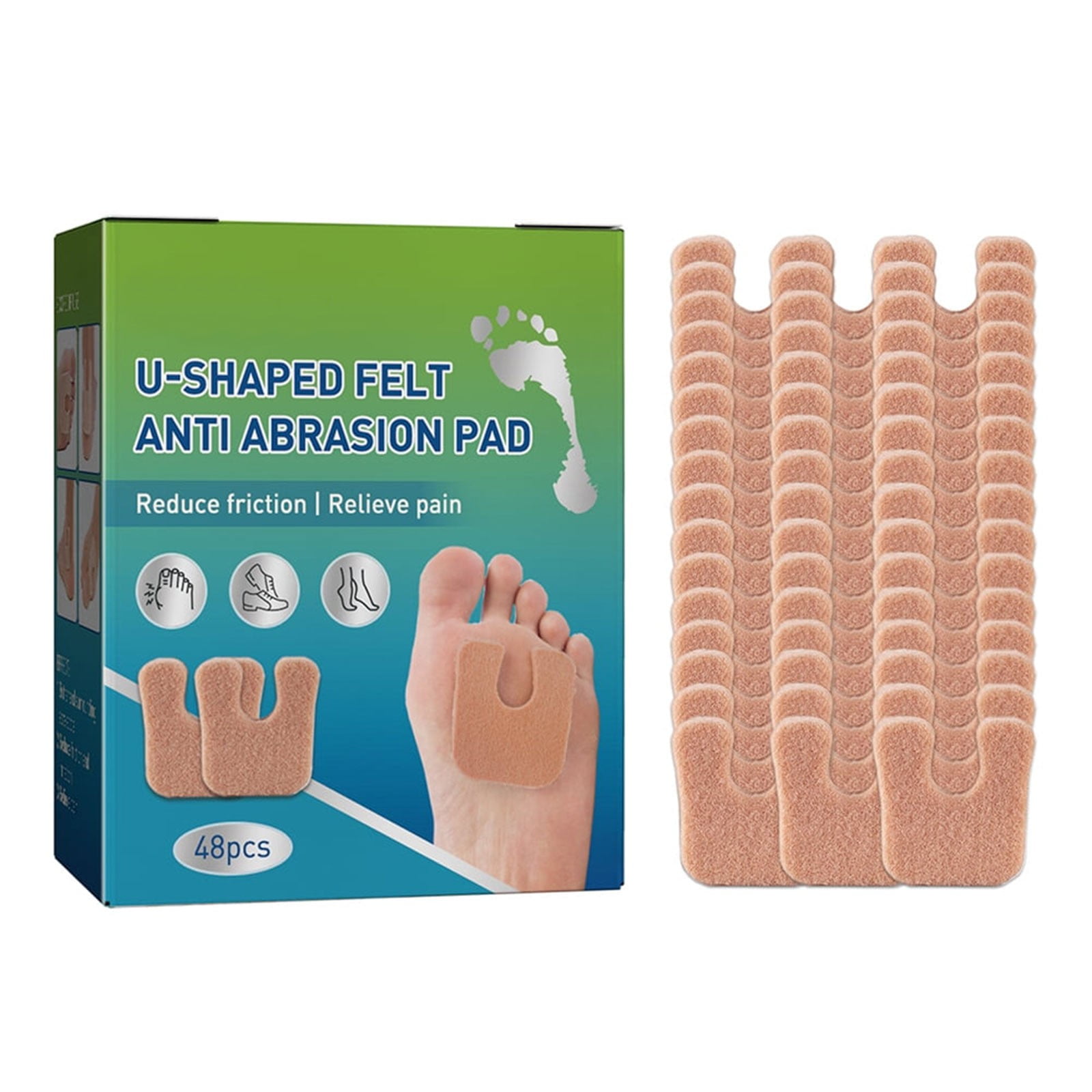 48Pcs Pain Relieving Foot Care Fore Cushion Relieves Foot Pain ...