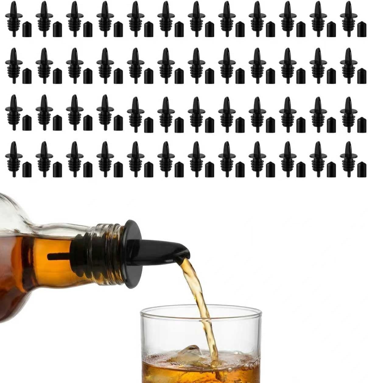 48Pcs Precise Control Liquor Pour Spout, Multi-Purpose Bottle Pourers ...