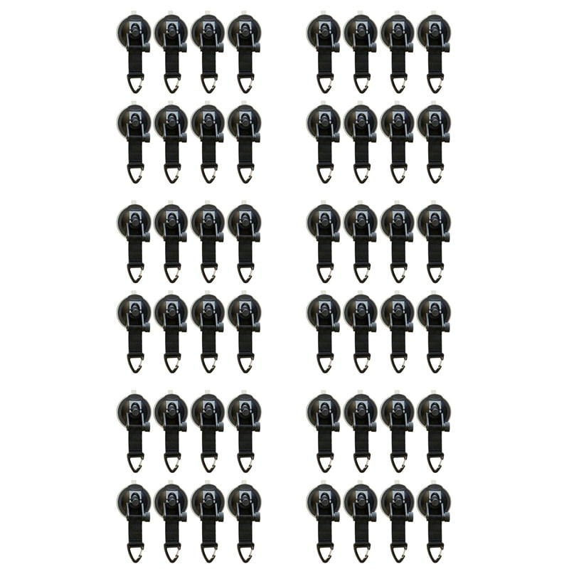 48Pcs Suction Cup Anchor Securing Hook Tie Down,Camping Tarp As Car ...