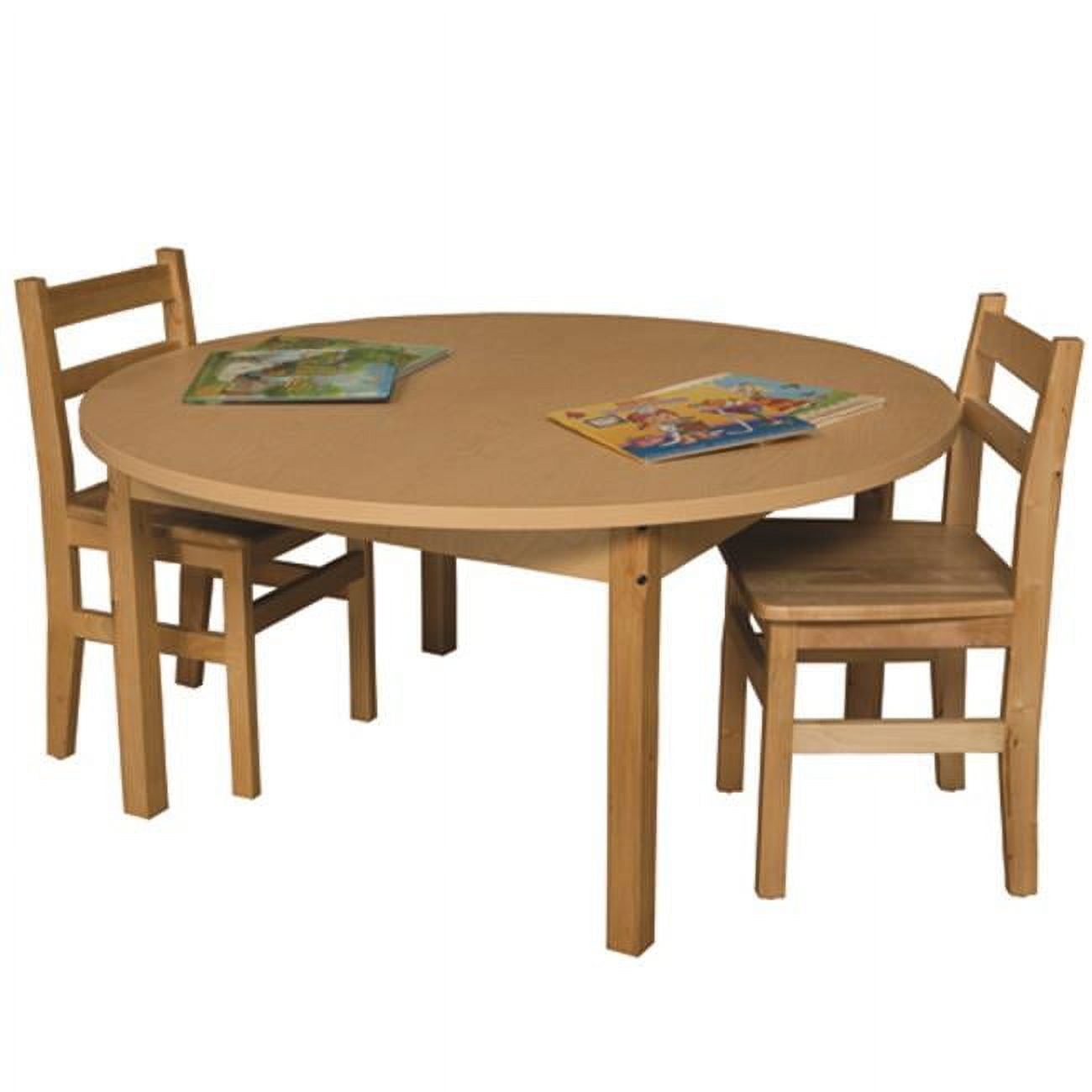 48RNDHPL20 Round High Pressure Laminate Table With Hardwood Legs- 20 In ...