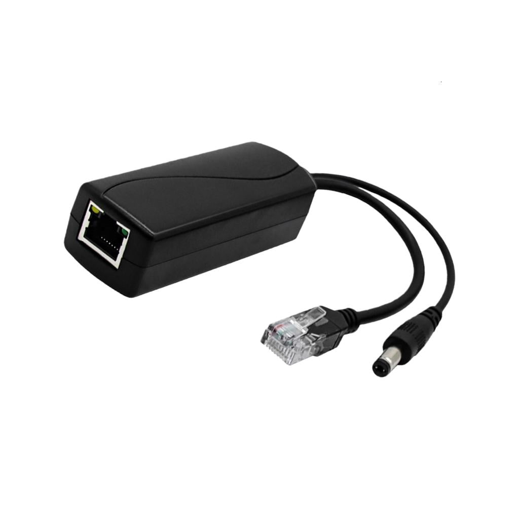 48V 12V Power Over Ethernet Splitter for CCTV Cameras Shockproof Design ...