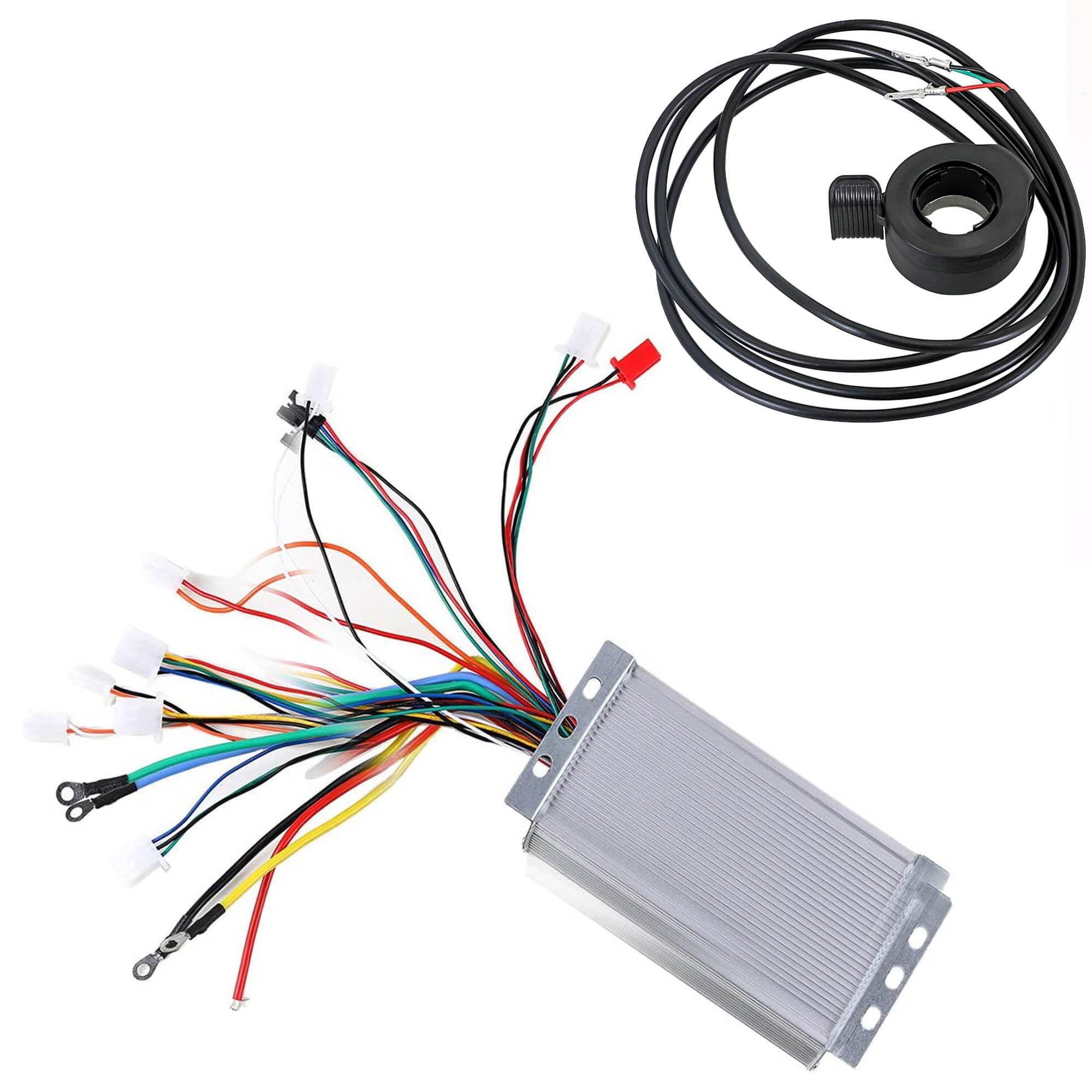 48V 1800W Brushless Motor Speed Controller with Thumb Throttle for ...