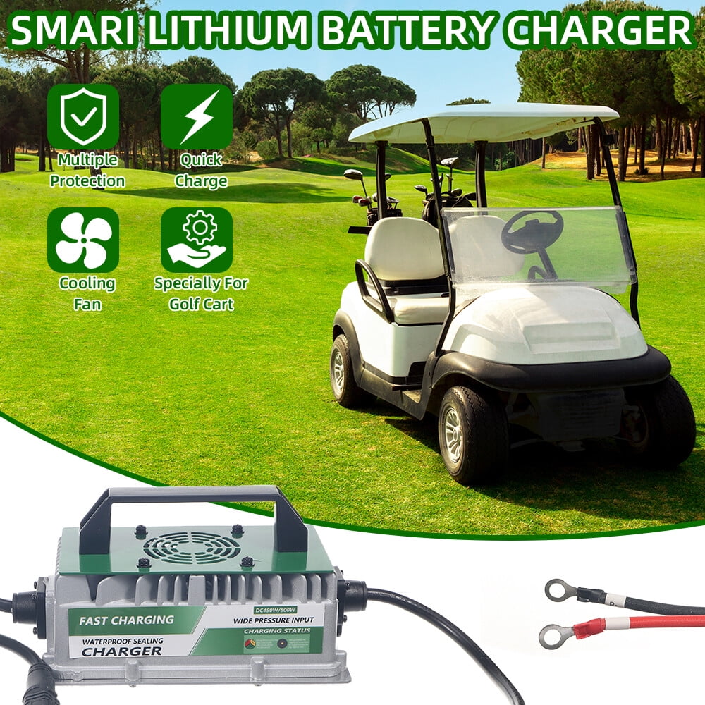 48V 18A Golf Cart Battery Charger for Club Car Rechargeable Battery ...