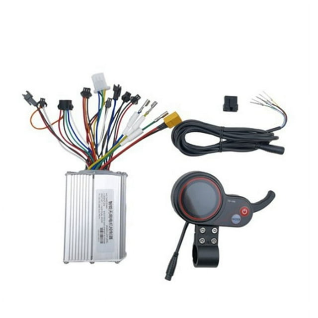 48V/20A 600W Electric Bike Scooter Controller with Throttle LCD Display ...