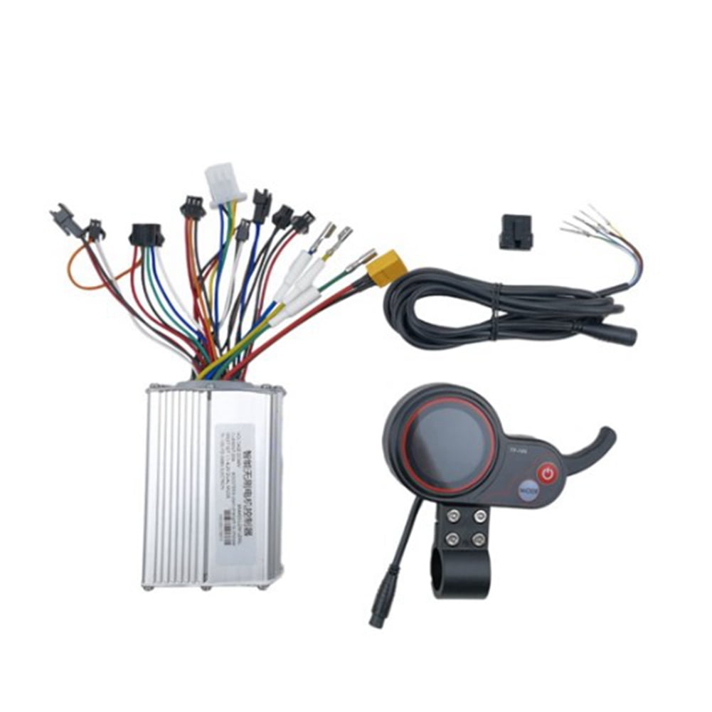 48V/20A 600W Electric Bike Scooter Controller with Throttle LCD Display ...