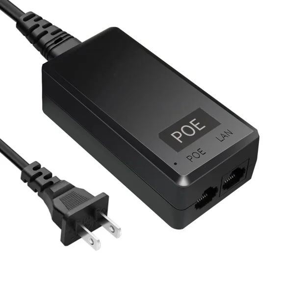 48V 24W Poe Injector Power Over Ethernet Adapter 802.3Af Ip Cameras ...