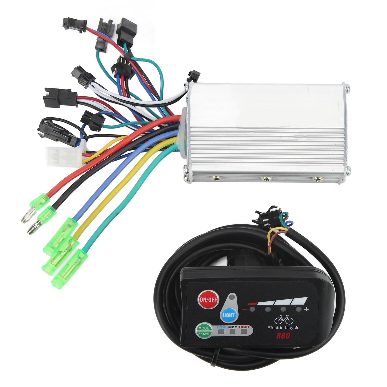 48V 250W 350W Electric Bike Brushless Controller Kit Motor Controller ...