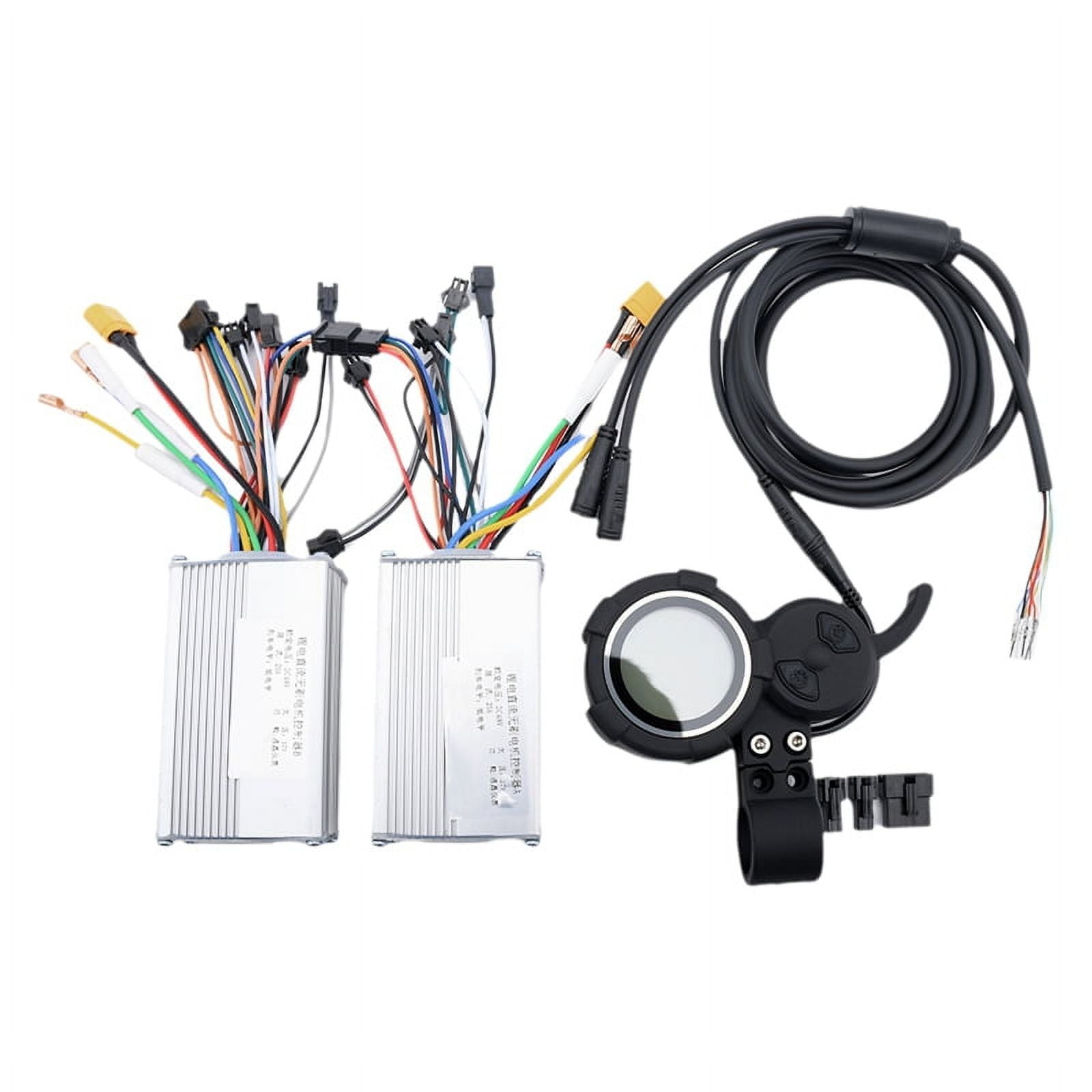 48V 25A 1200W JP Brushless DC Motor+Meter Display Screen, Electric ...