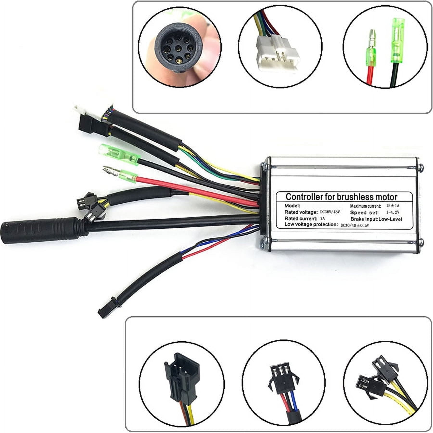48V/36V Controller For Electric Bike Bicycle Scooter Brushless Motor KT ...