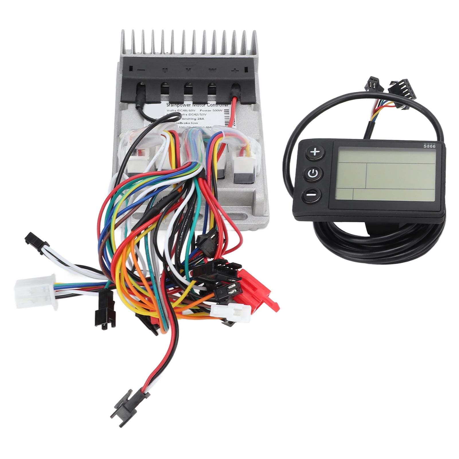 48V 60V 500W Electric Bike Brushless Controller LCD Display Kit 3 Mode ...