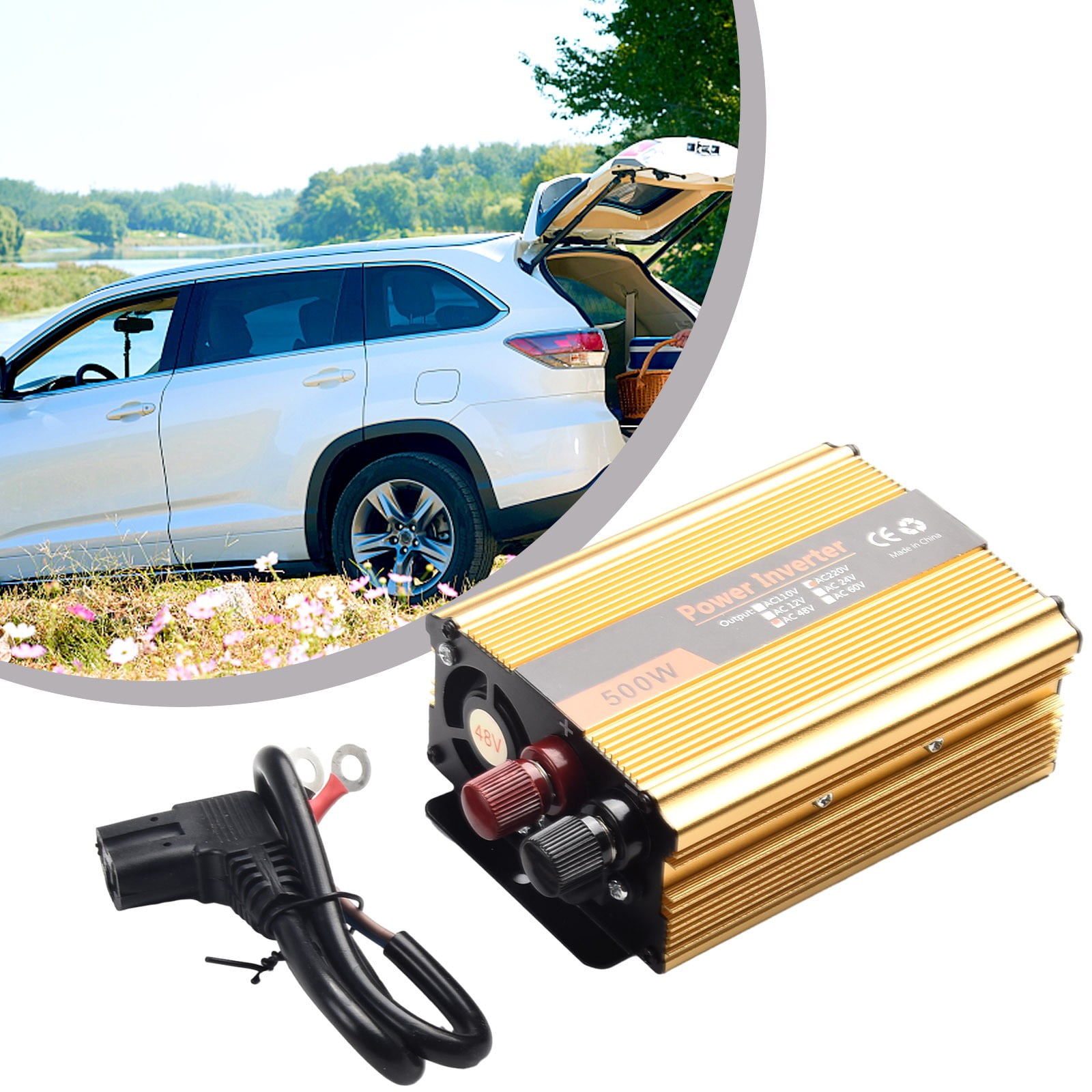 48V 60V to 220V Inverter Electric Vehicle Converter Car Converter Power ...