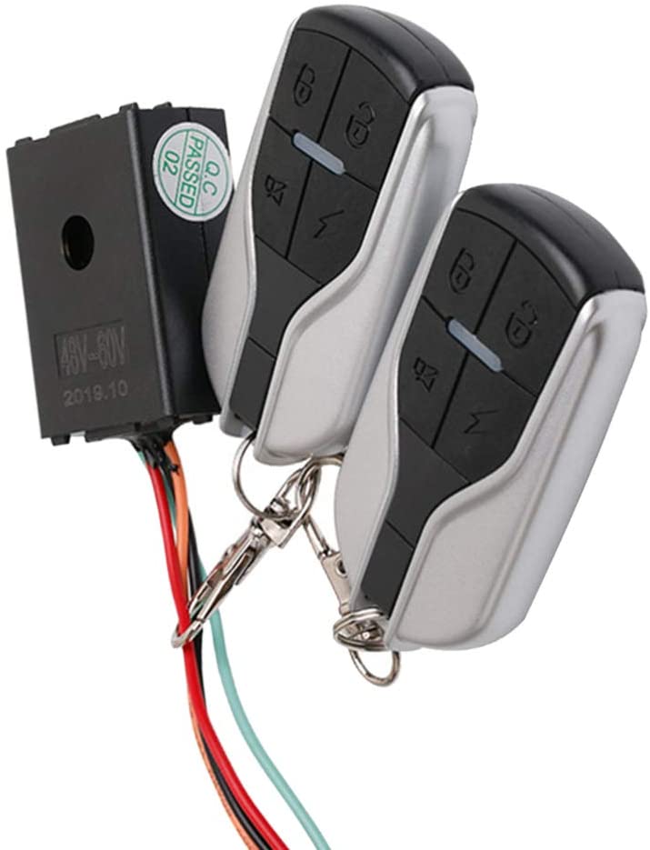 48V-72V Electric Bicycle Alarm Double Remote Lock Motor Electric for ...