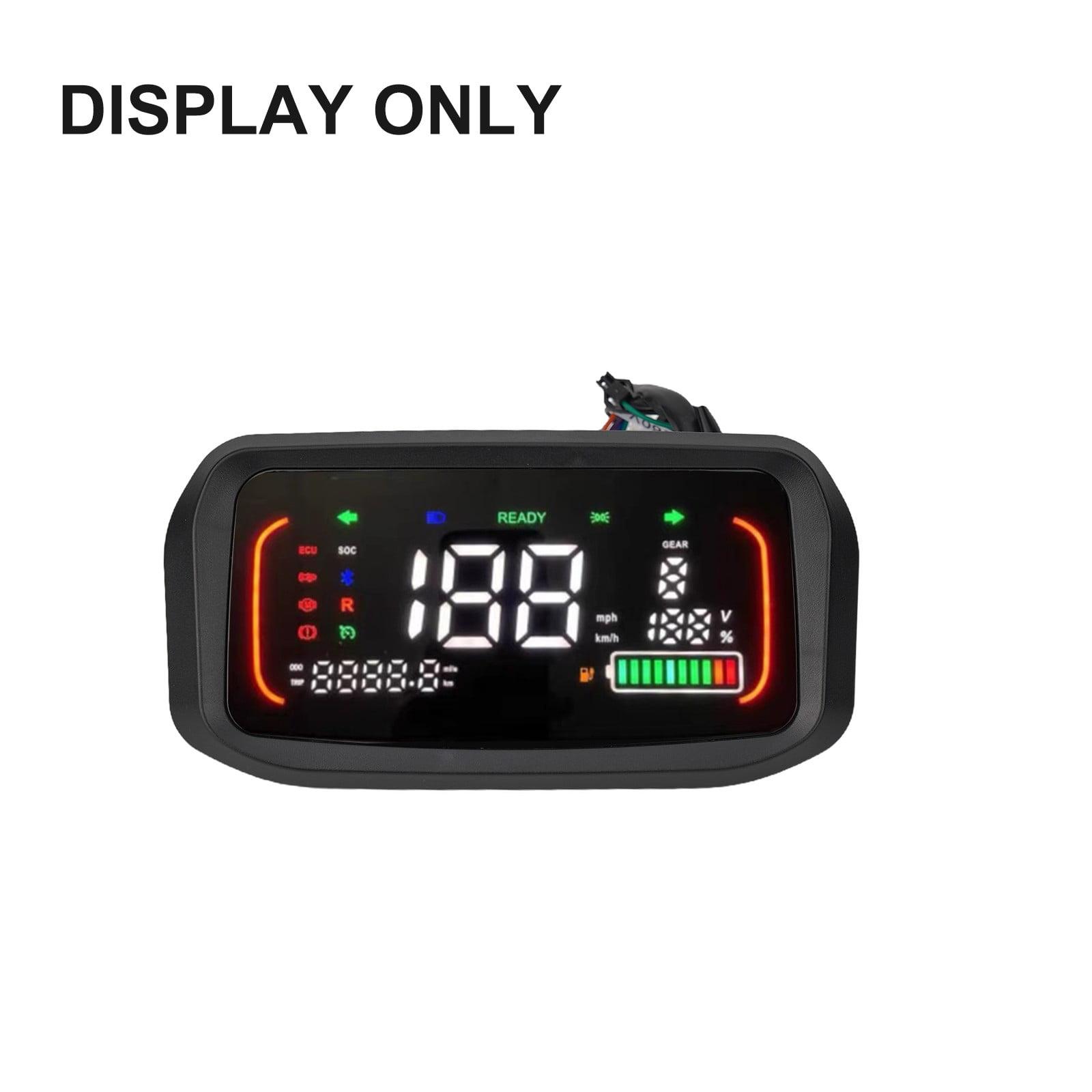 48V-72V Electric Bicycle Colorfull Lcd Display Meter Speed Control ...