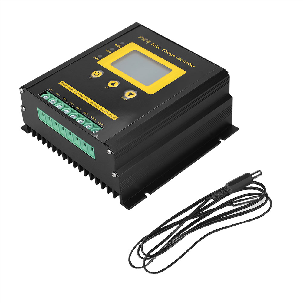 48V Adjustable PWM Intelligent Solar Charge Controller with Regulated ...