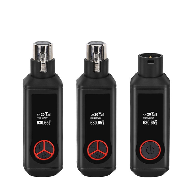 48V Capacitor Microphone Adapter Wireless Microphone Transmitter ...